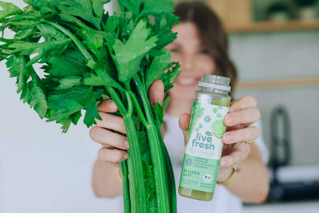 Bio Selleriekur: Die gesunde Kur mit Selleriesaft | LiveFresh