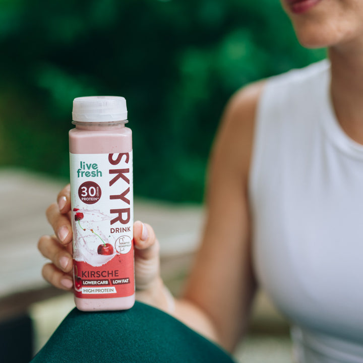 Skyr Protein Drink – Kirsche – 30g Protein – LiveFresh