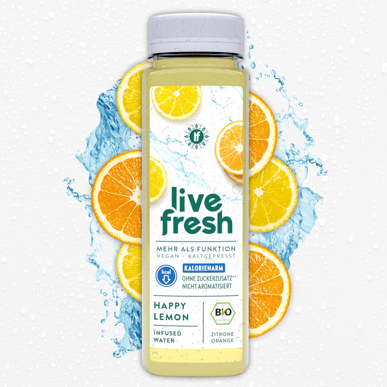 Happy Lemon - BIO Infused Water - 6 x 250ml – LiveFresh